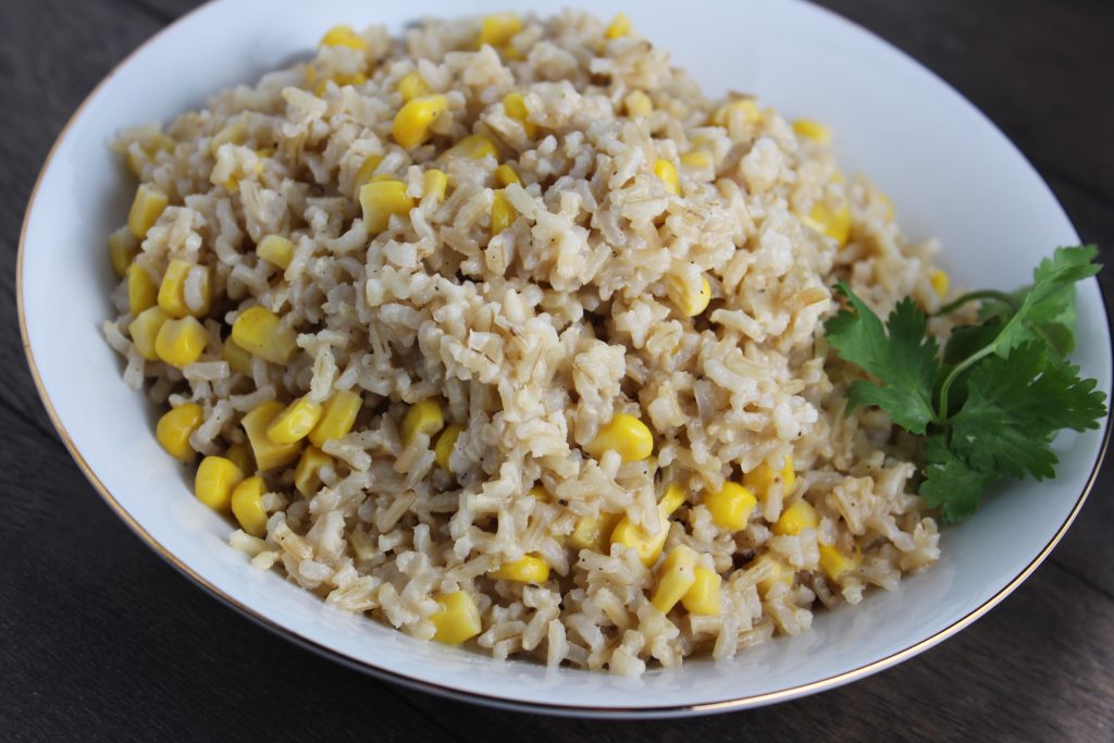 Sweet Sticky Brown Rice - Ways to my Heart