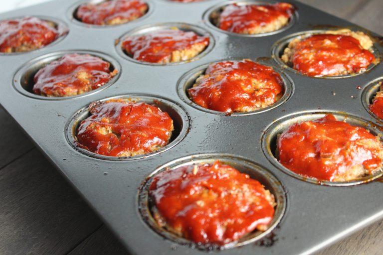Easy Mini Meatloaf Muffins - Ways to my Heart