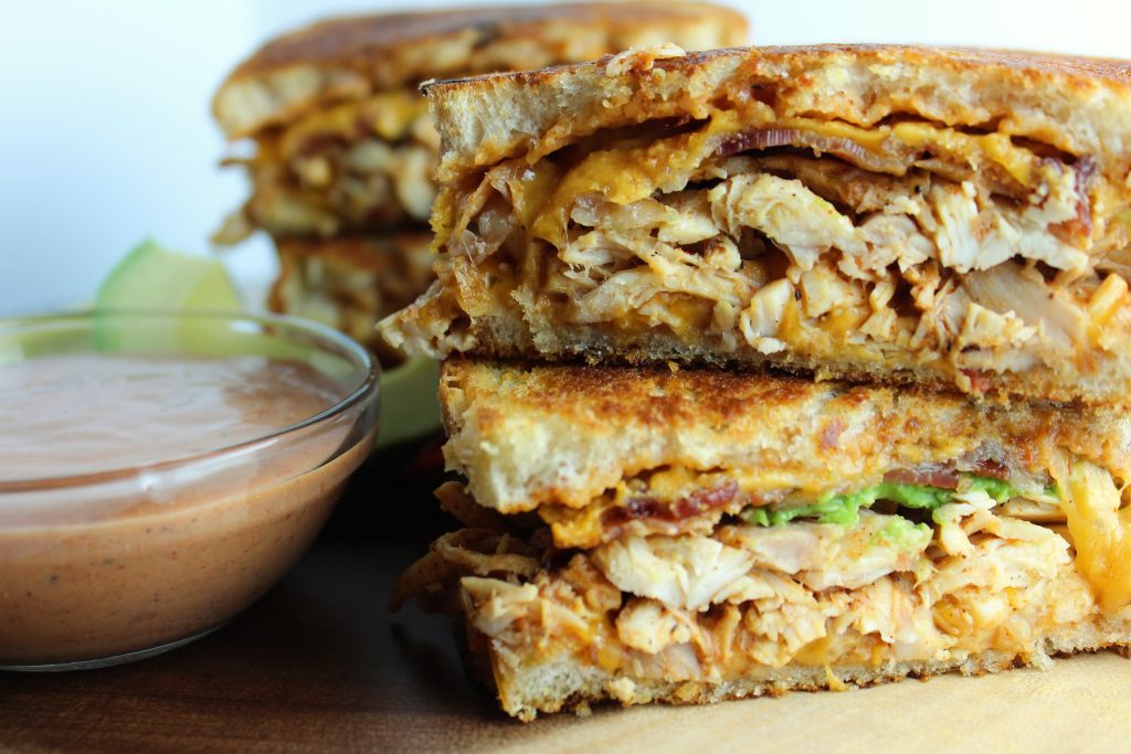Chicken Bacon BBQ Ranch Melts - Ways to my Heart