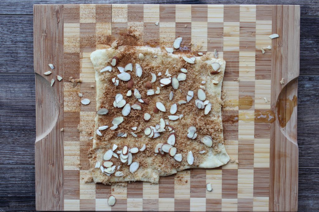 Crescent Roll Almond Cini-Minis with Almond Glaze - Ways to my Heart