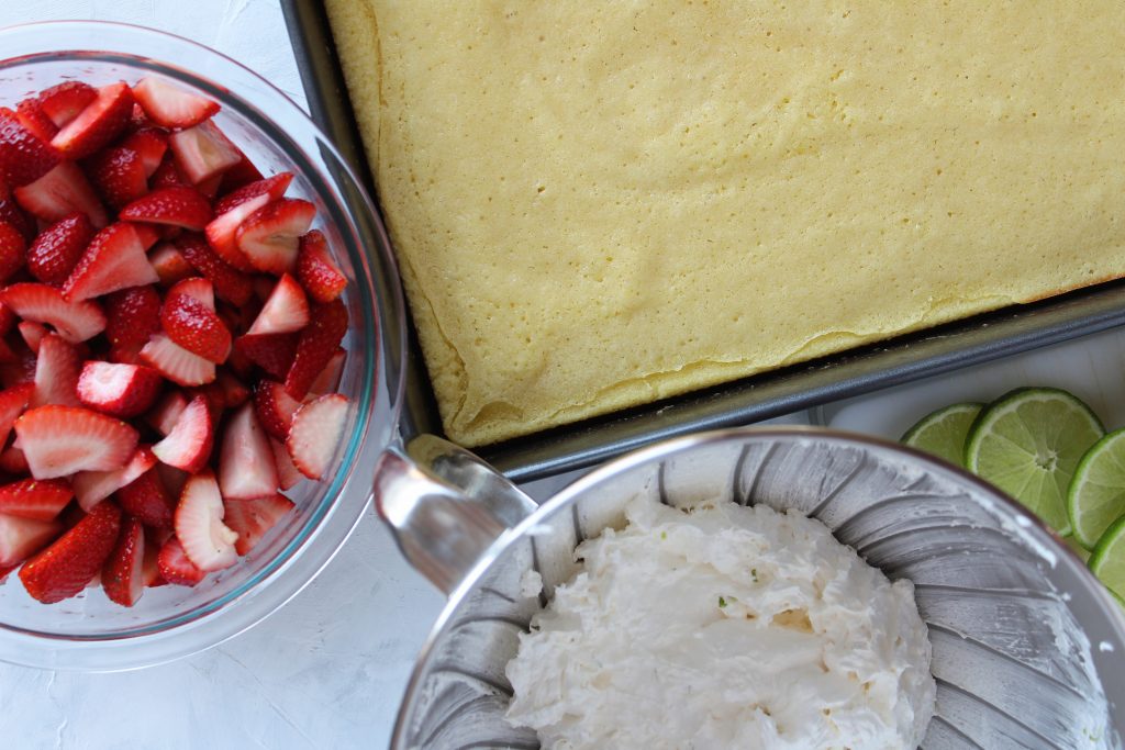 Strawberry Lime Shortcake - Ways to my Heart
