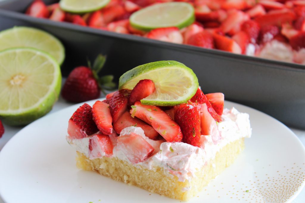 Strawberry Lime Shortcake - Ways to my Heart