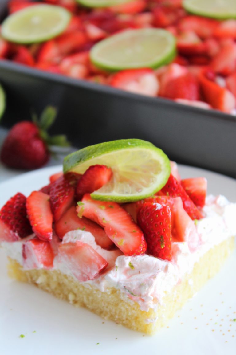 Strawberry Lime Shortcake - Ways to my Heart