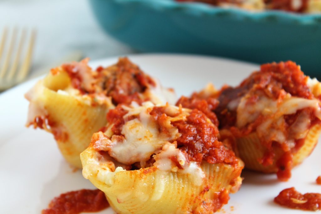 Meatball and Ricotta Stuffed Shells - Ways to my Heart