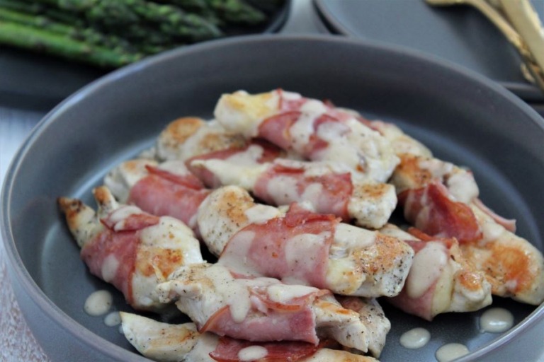 Chicken Tender Cordon Bleu - Ways to my Heart