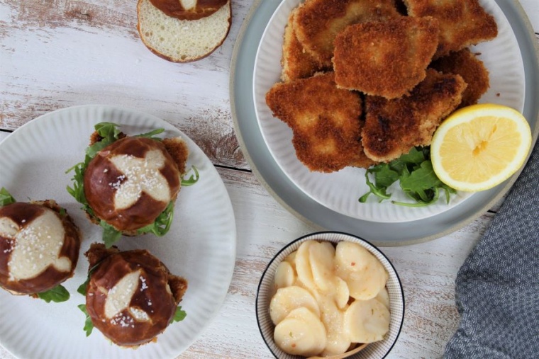 Pork Schnitzel Sliders - Ways to my Heart