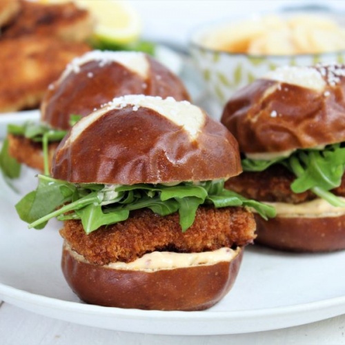 Pork Schnitzel Sliders - Ways to my Heart
