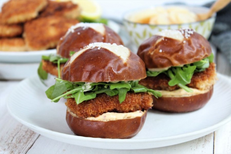 Pork Schnitzel Sliders - Ways to my Heart