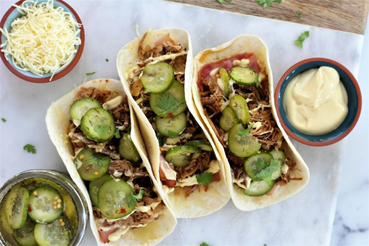 Pork Cubano Tacos - Ways to my Heart