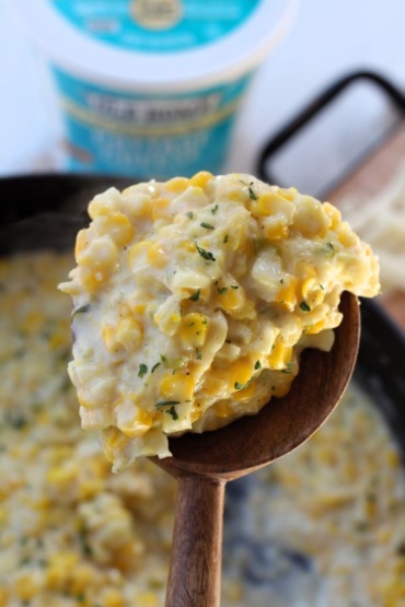 Cheesy Creamed Corn Skillet - Ways to my Heart